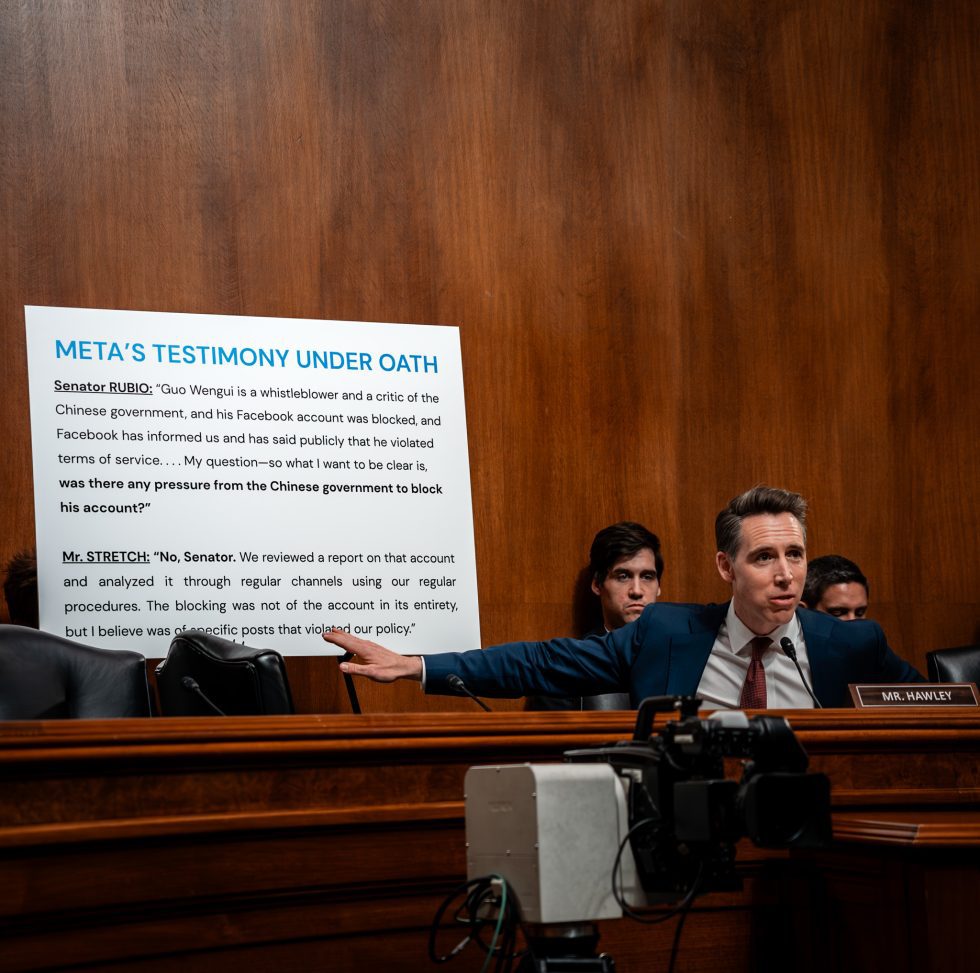 Hawley Hosts Facebook Whistleblower, Exposes Company’s Stunning ...